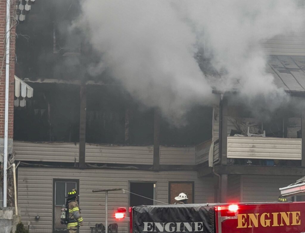 Bellefonte apartment heavily damaged in fire
