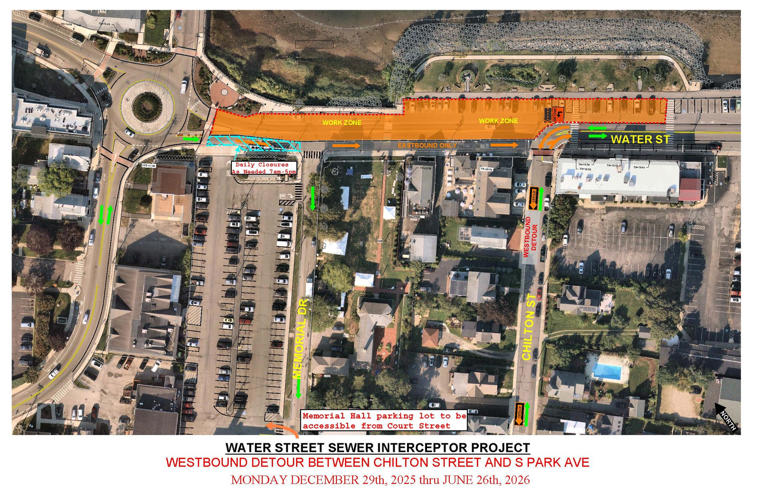 Six-month Water Street construction project to begin after Christmas in ...