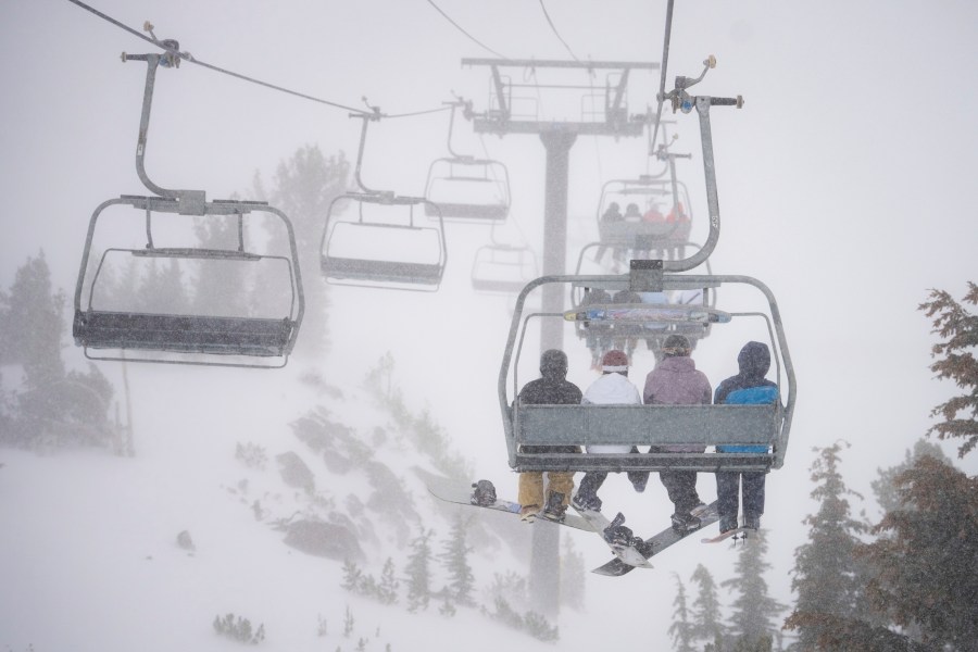 Mammoth Mountain closed after two patrollers caught in avalanche
