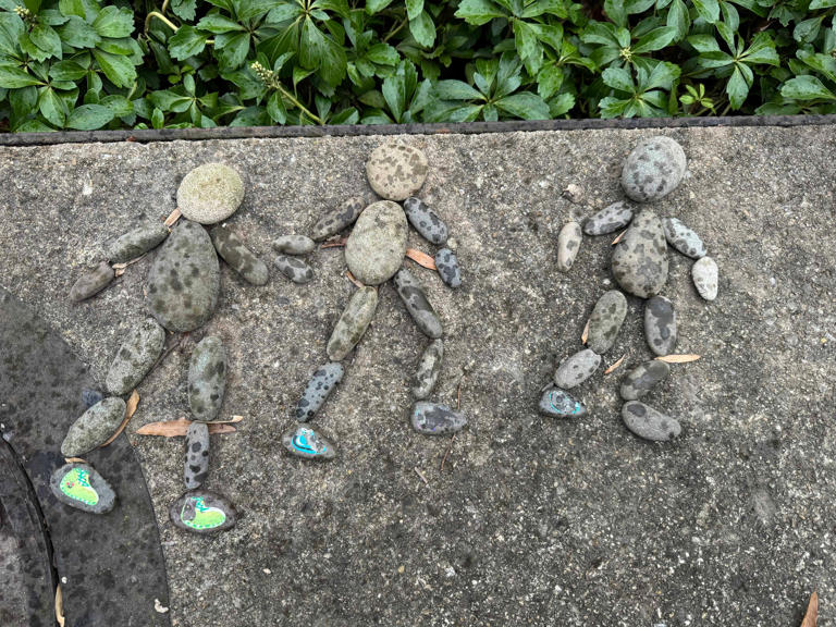 Discover whimsical rock formations, characters on Reston's Blue Trail