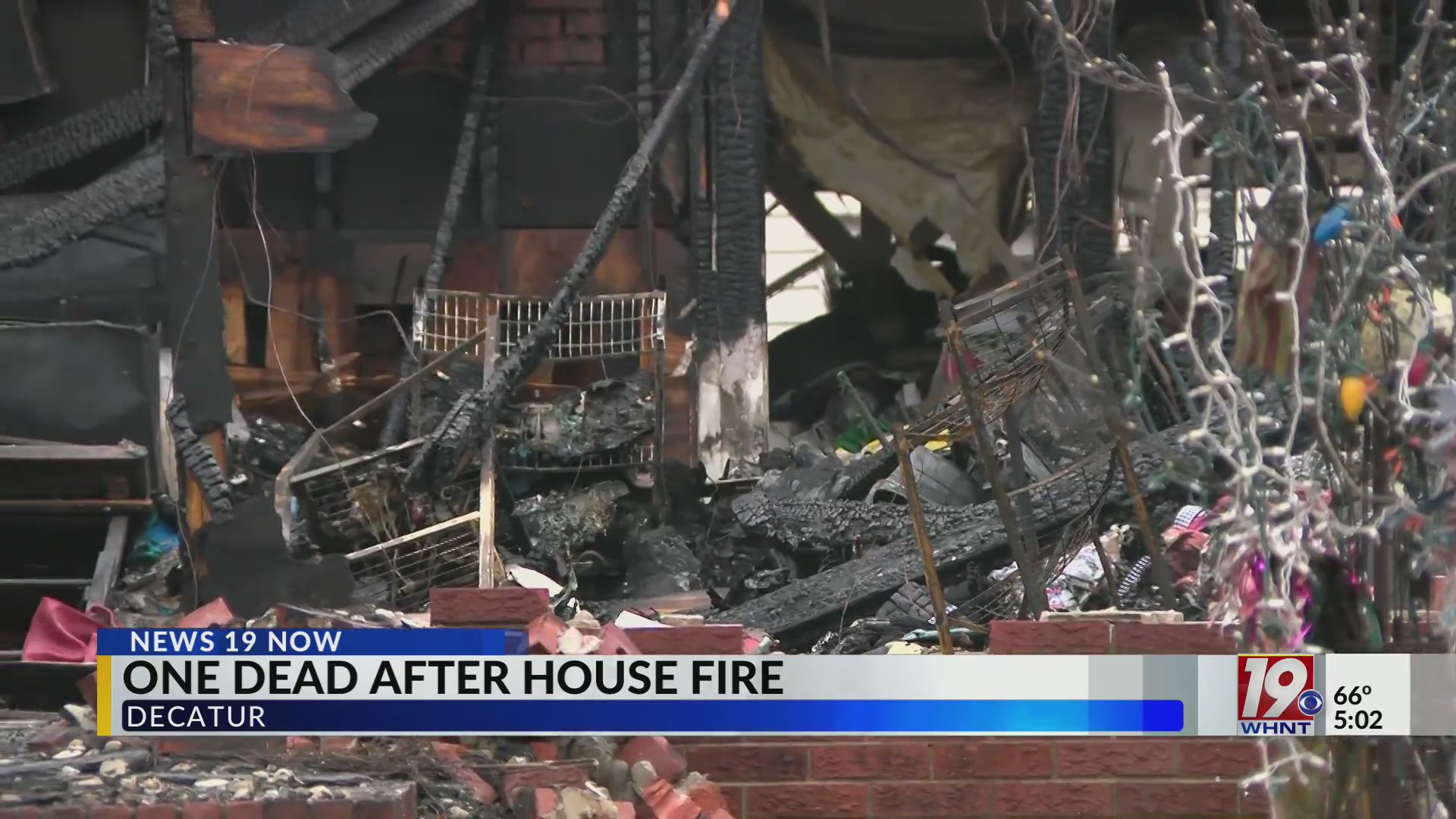 One dead after house fire | Dec. 26, 2025 | News 19 at 5:00