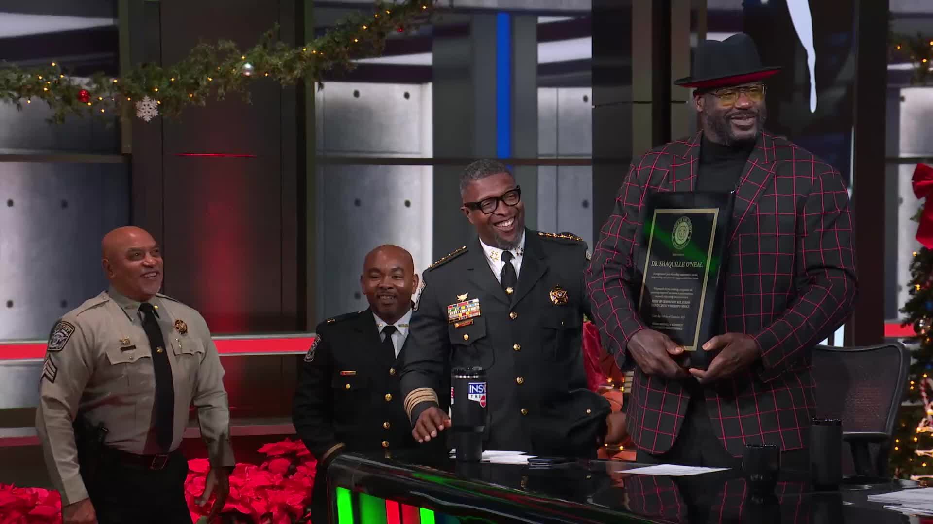 Shaq promoted to Henry County PD community relations chief