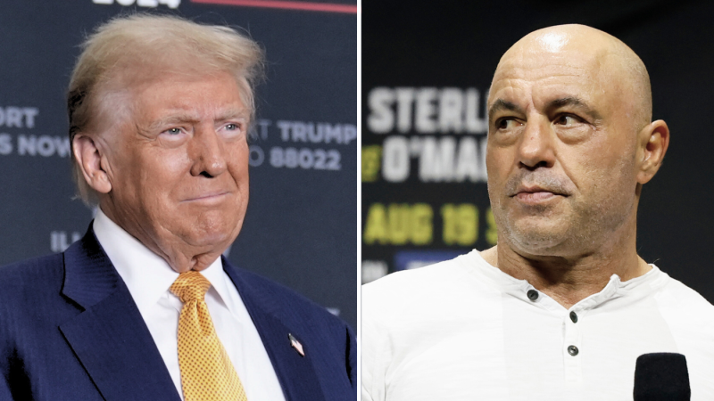 Joe Rogan slams Trump’s Biden plaque at White House: 'This is so crazy'