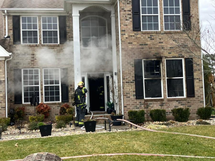 Suffolk Fire and Rescue responds to residential fire