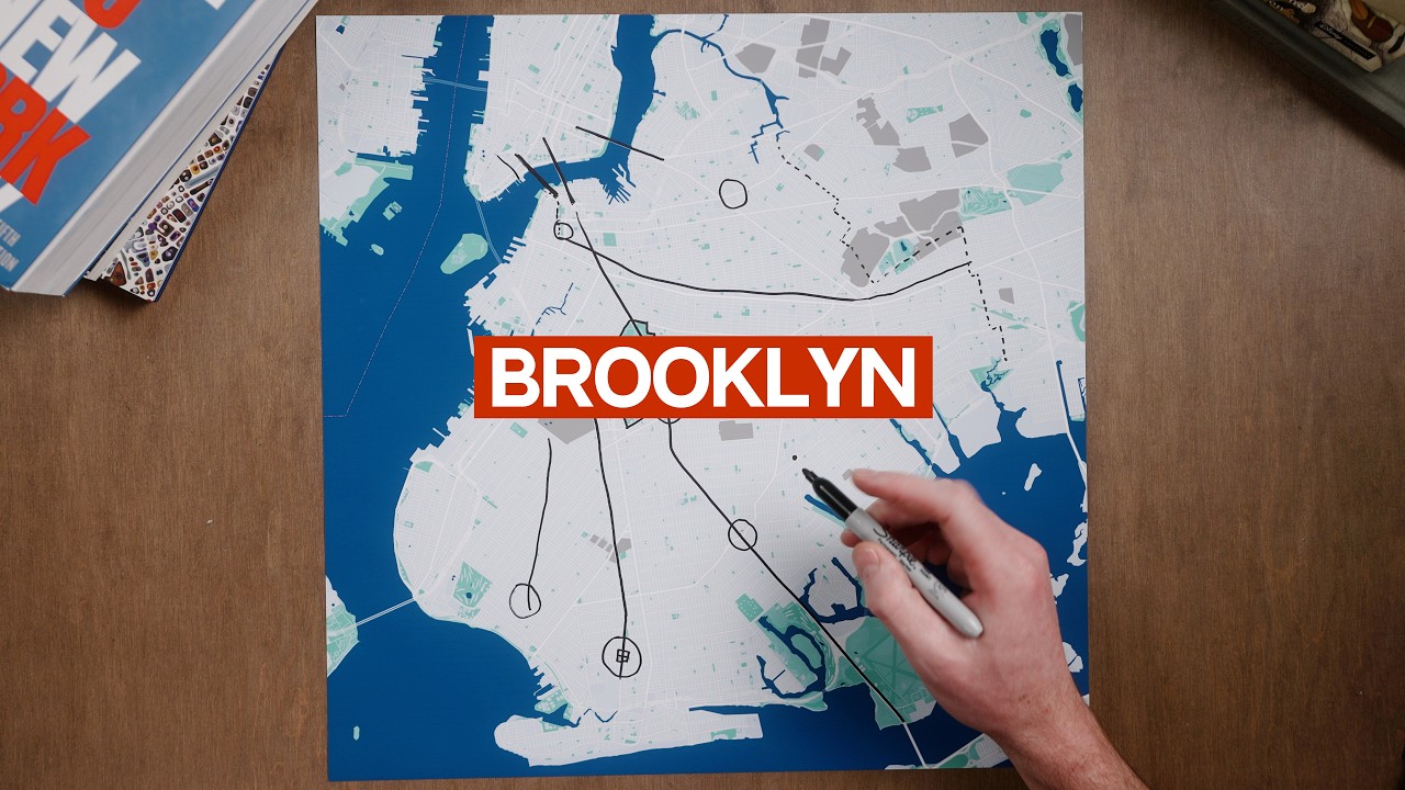 Brooklyn's map, explained