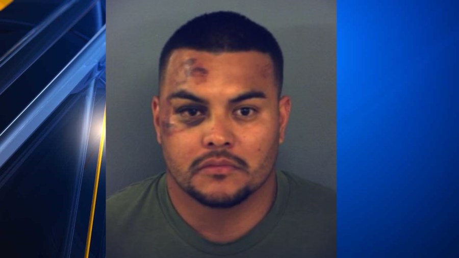 Man arrested for intoxication assault after fiery crash on Geronimo