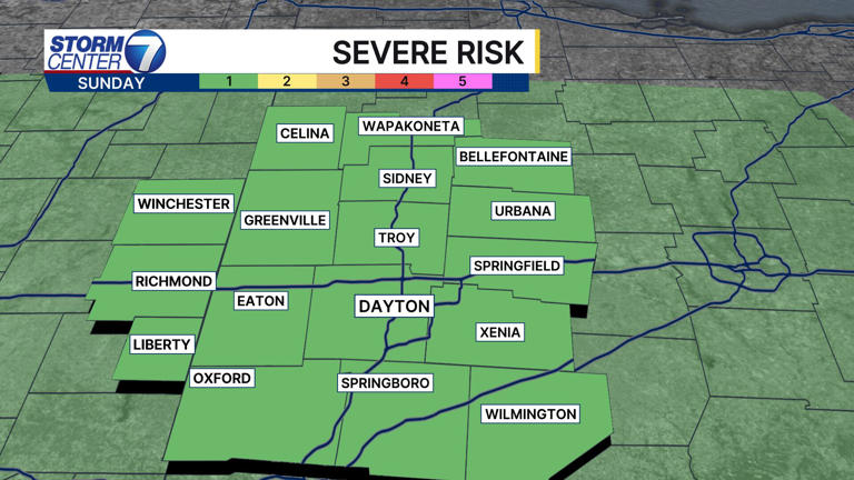 Dry start to the weekend ahead of a strong storm system late Sunday