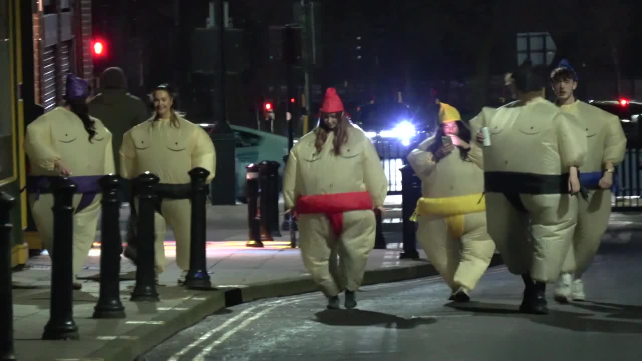 Boxing Day bonanza: Wigan's fancy dress night explodes with creativity