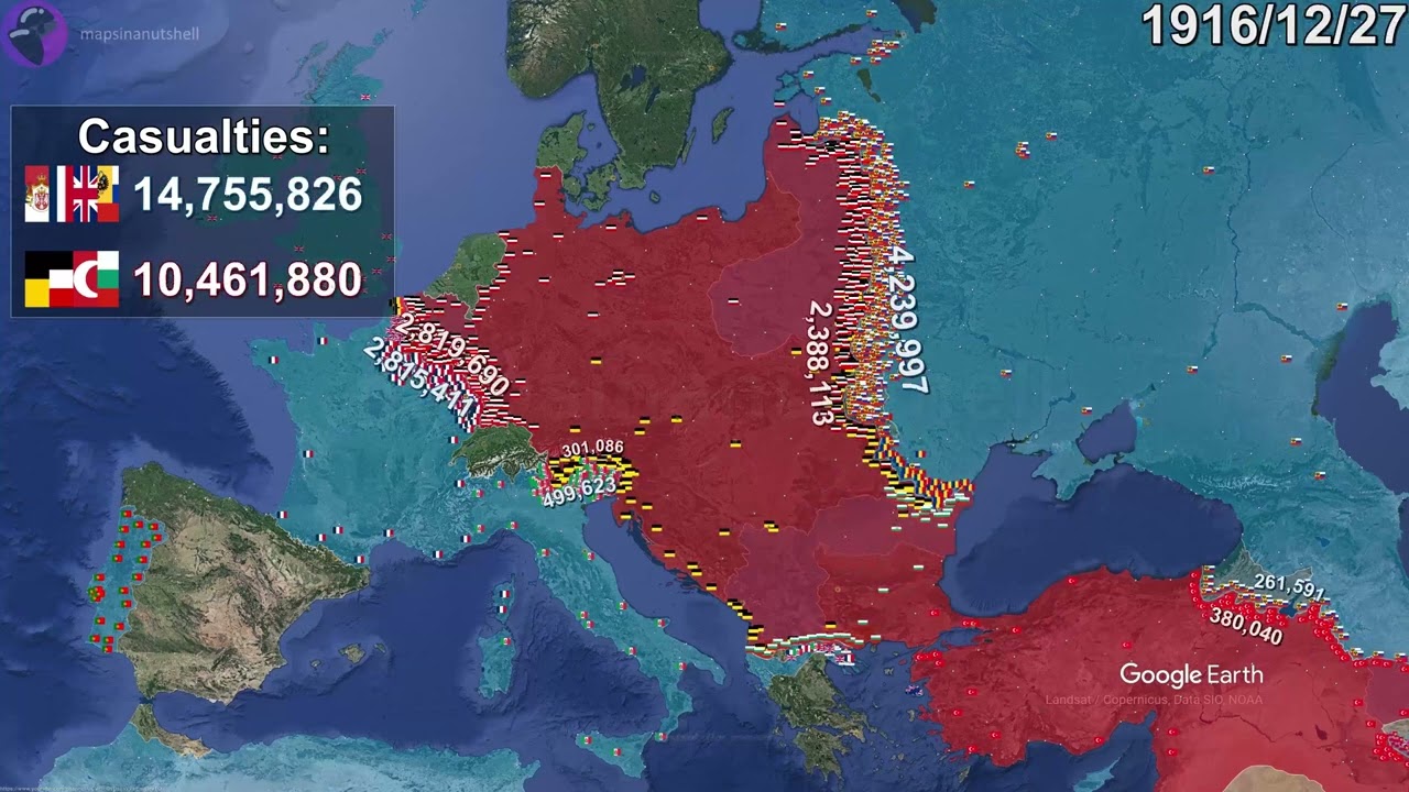 World War I explained in 1 minute