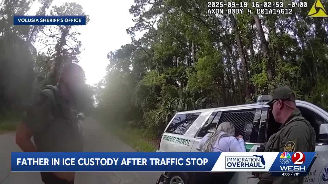 Central Florida father in ICE custody after daughter pulled over for a ...