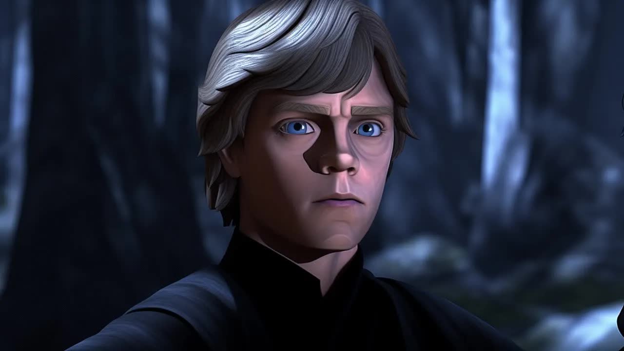 Tales of the Star Wars galaxy: Luke Skywalker tells Leia Organa that ...