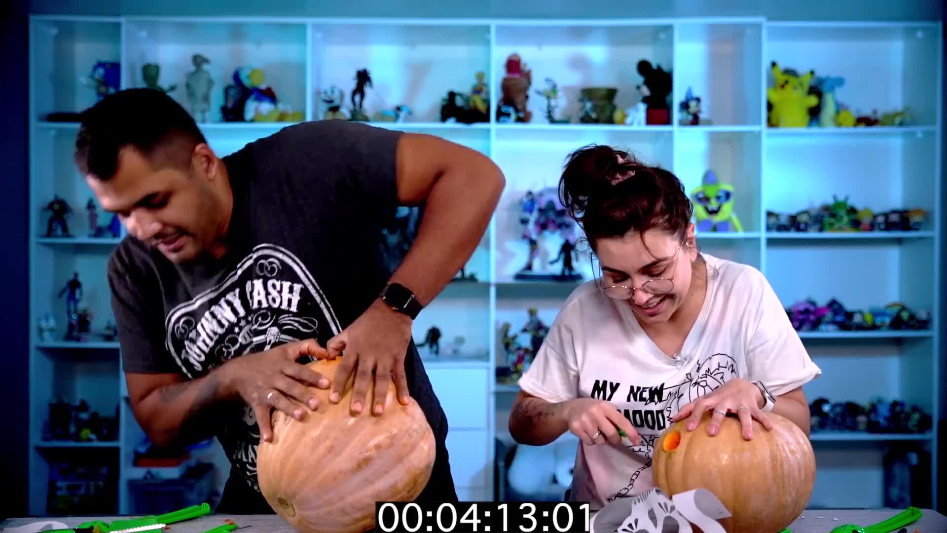 Desafio da abóbora de Halloween