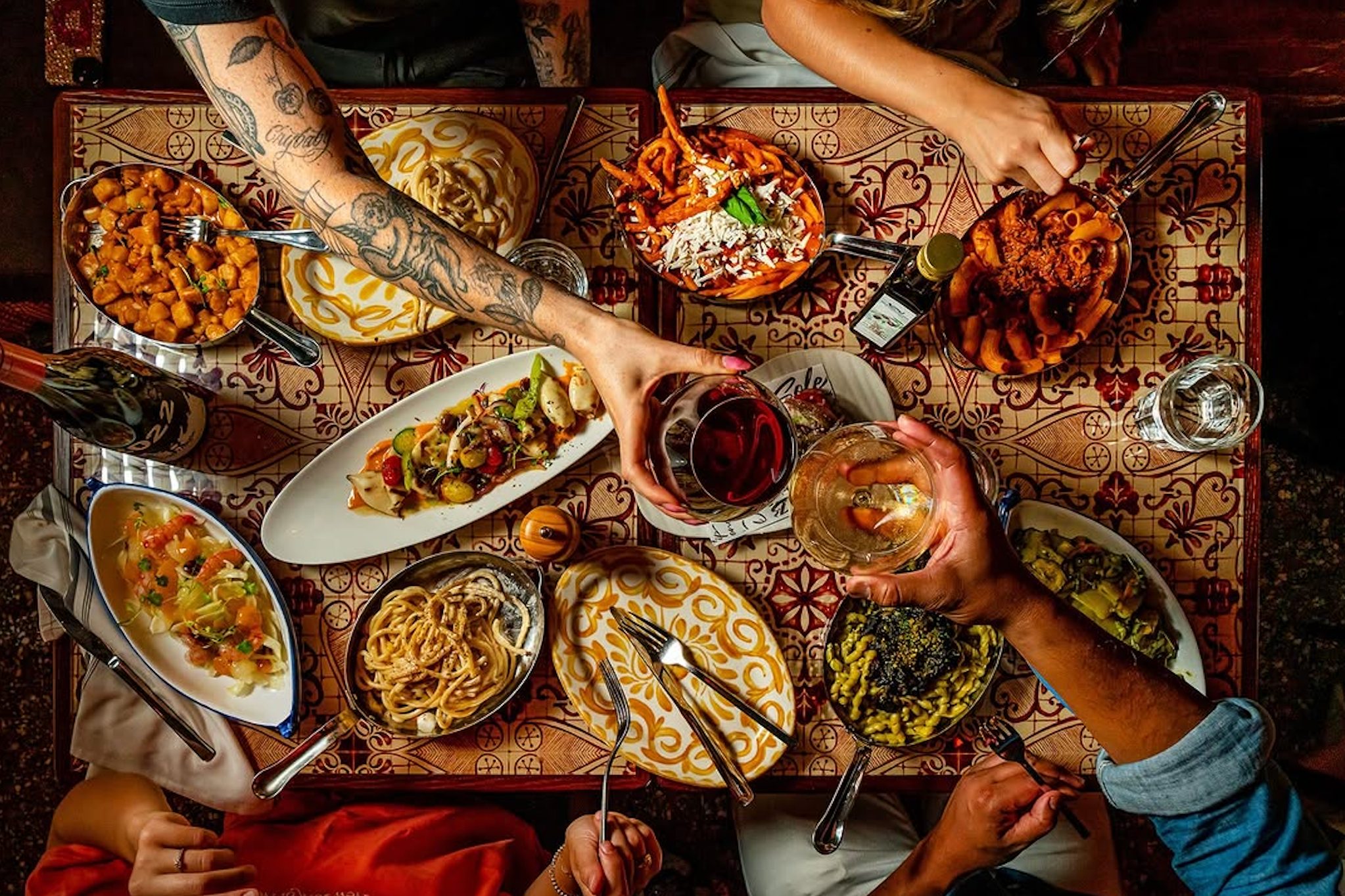 We experience a Sicilian take on the Christmas feast of seven fishes