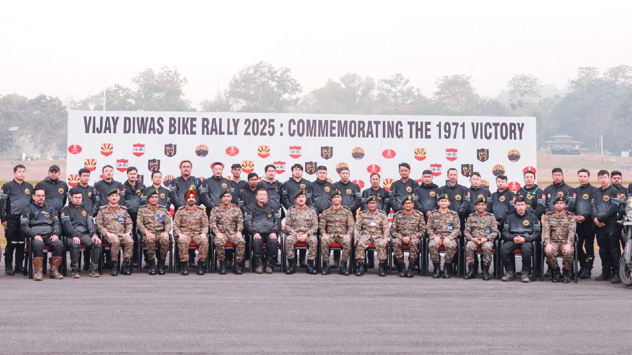 Vijay Diwas bike rally 2025 honors 1971 war heroes