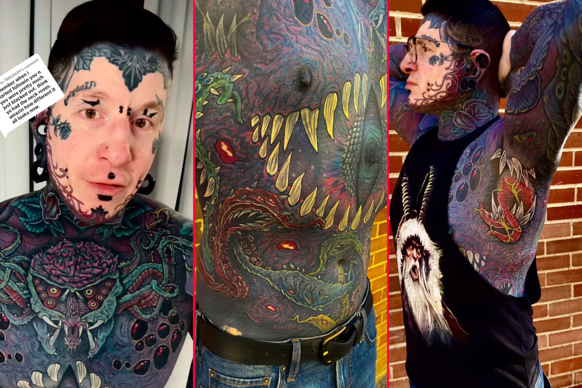 Ink addict Remy speaks out about his radical body mod journey
