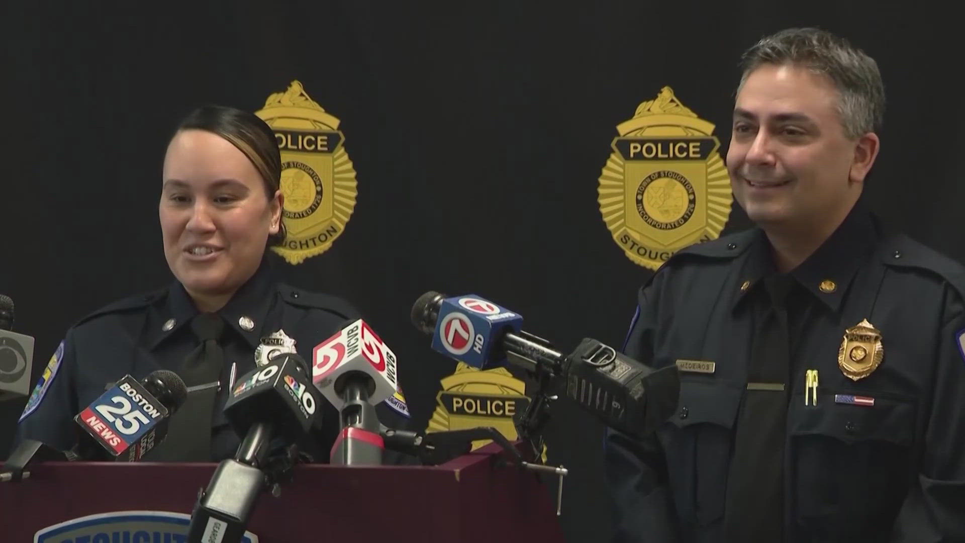 Two police officers respond to emergency call and deliver baby on side ...