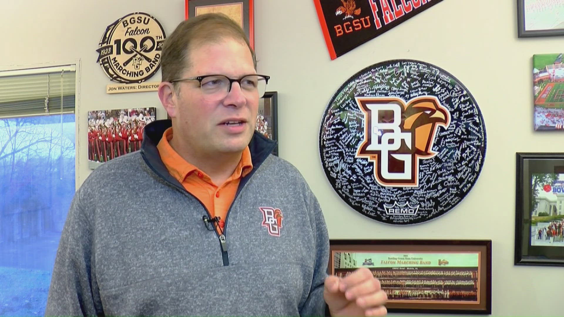 BGSU band director prepares to lead 400-member performance at Rose Bowl