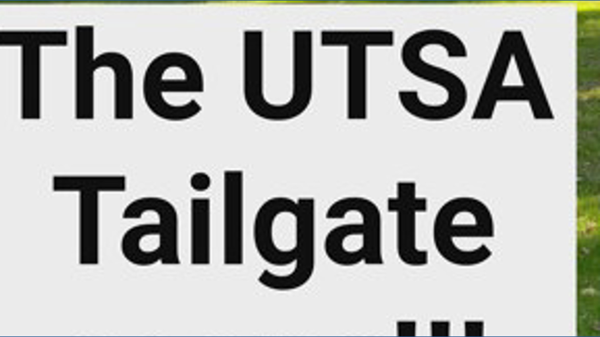 Fans tailgating before the First Responder Bowl at SMU campus