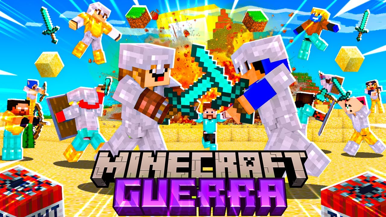 Minecraft Guerra: O último confronto!