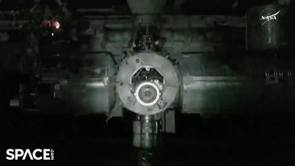 Watch NASA's SpaceX Crew-10 dock with space station in this time-lapse