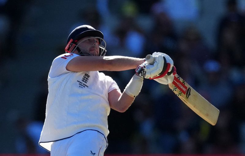 Cricket-England bowler Atkinson comes off injured in Melbourne Test