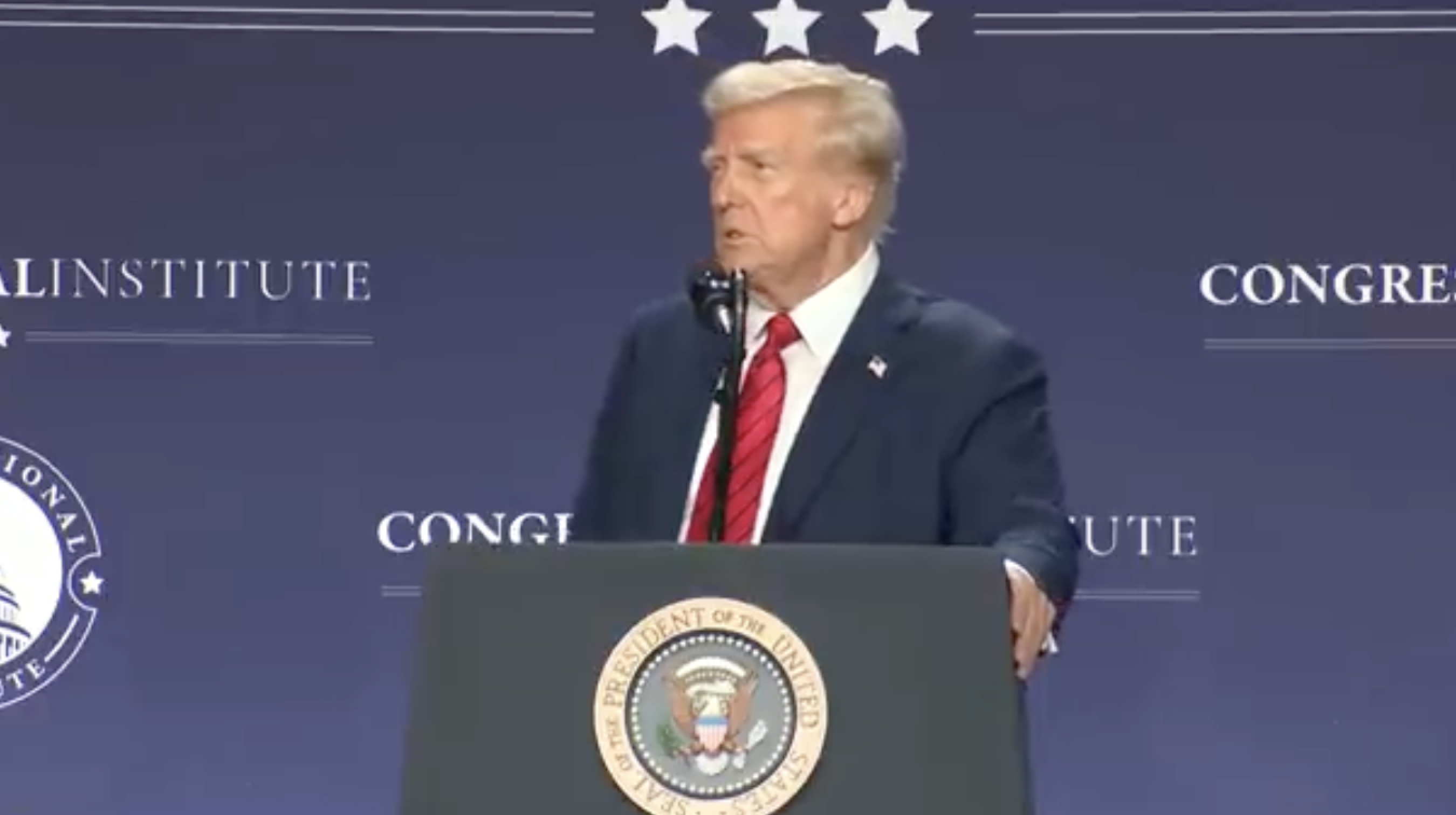 'I'm not one hundred percent sure': Trump says he's 'not sure' whether ...