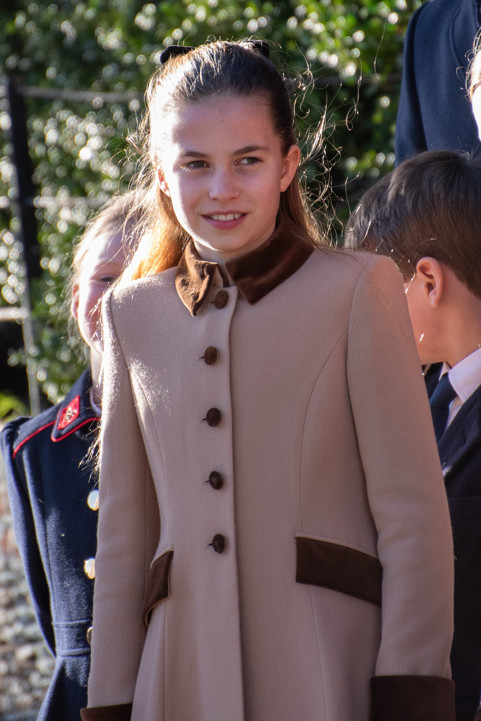 Princess Charlotte, 10, poses for fan selfies during Christmas Day walk ...