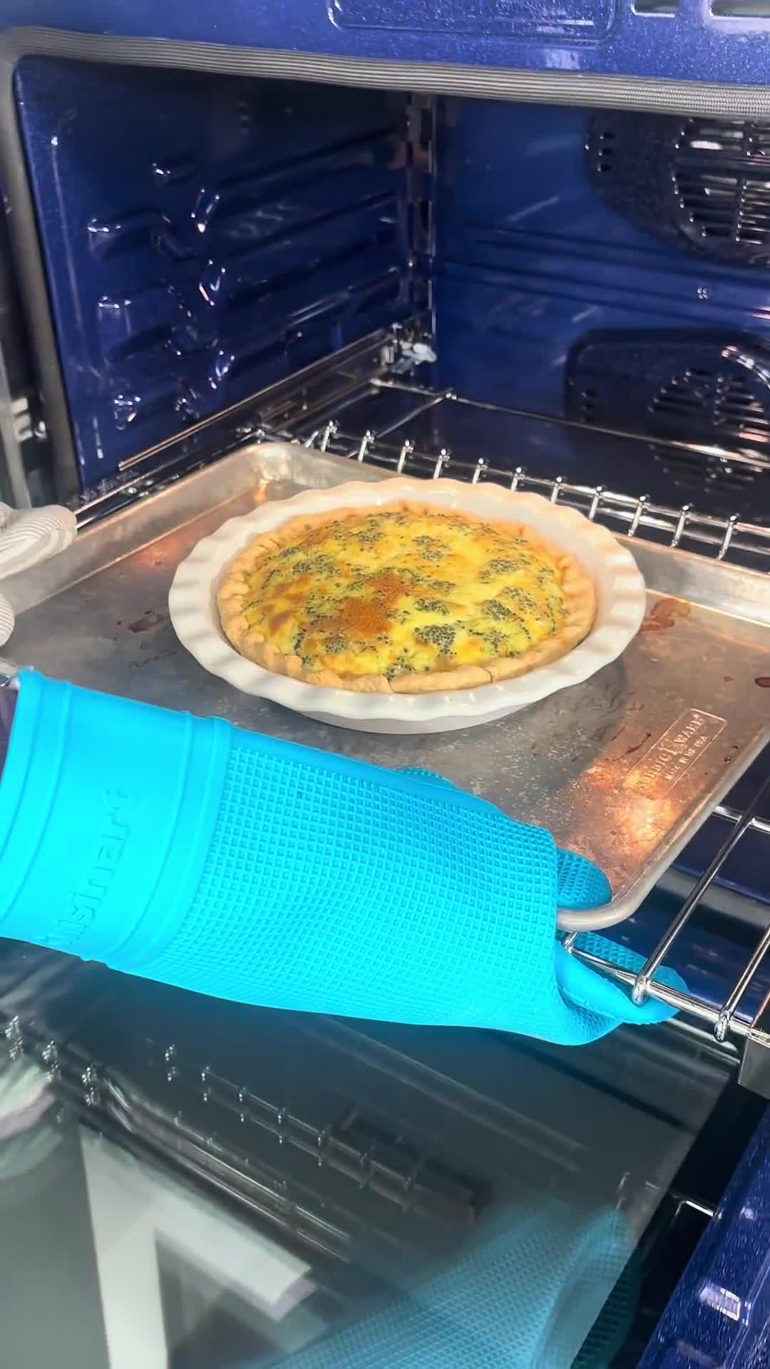 Homemade quiche! So easy!