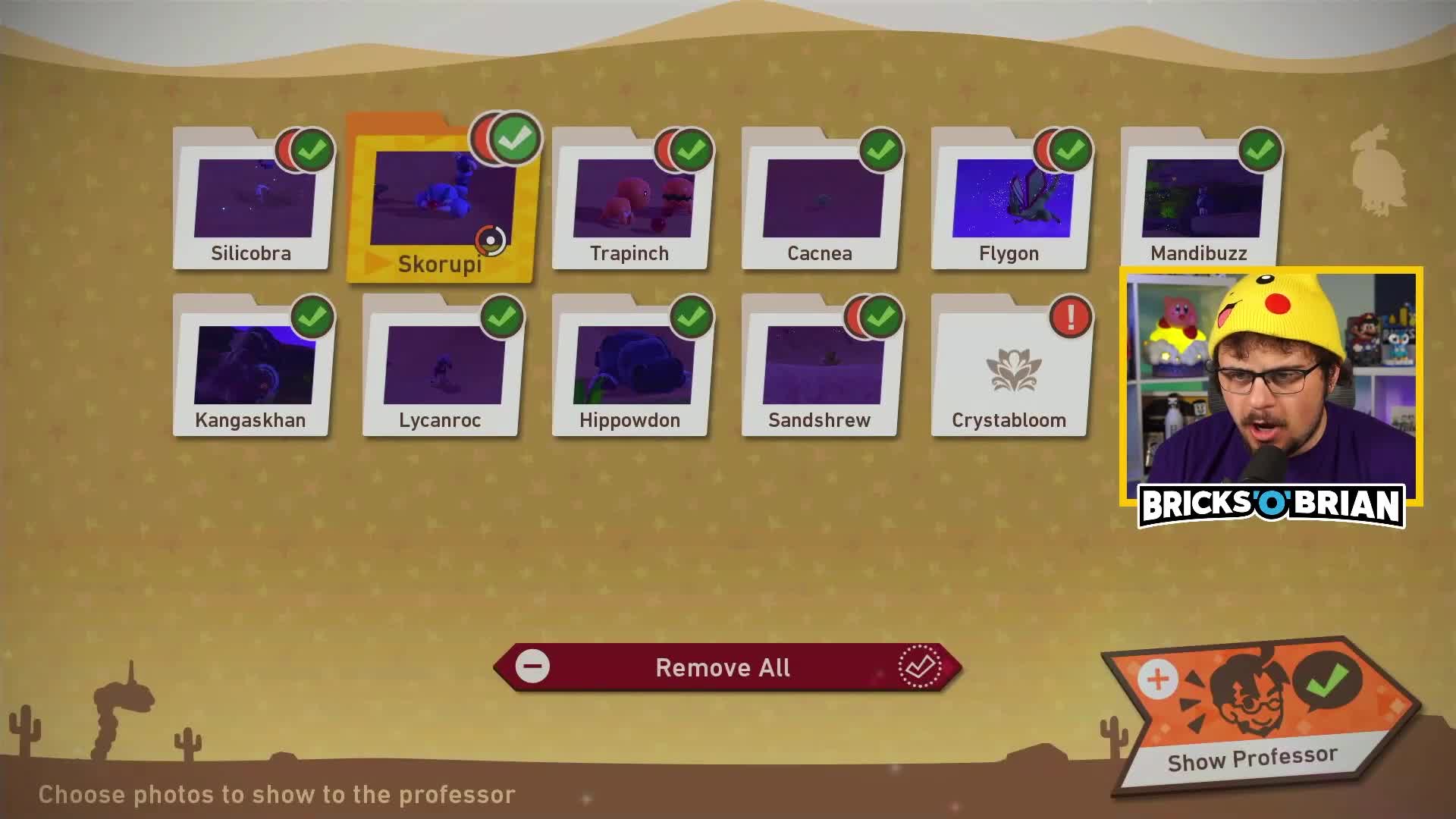 Sweltering Sands Night - Episode 7 - New Pokemon Snap with Bricks 'O ...