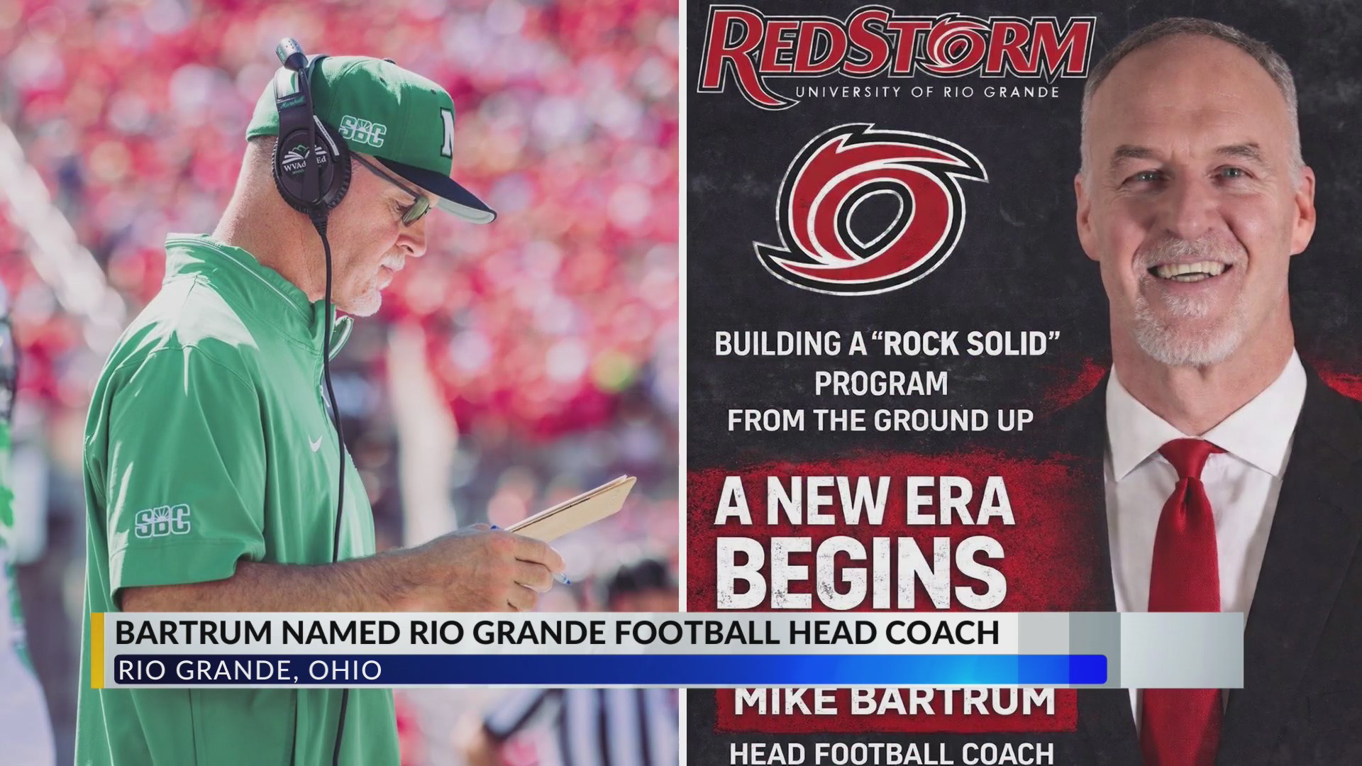 University of Rio Grande names new head football coach