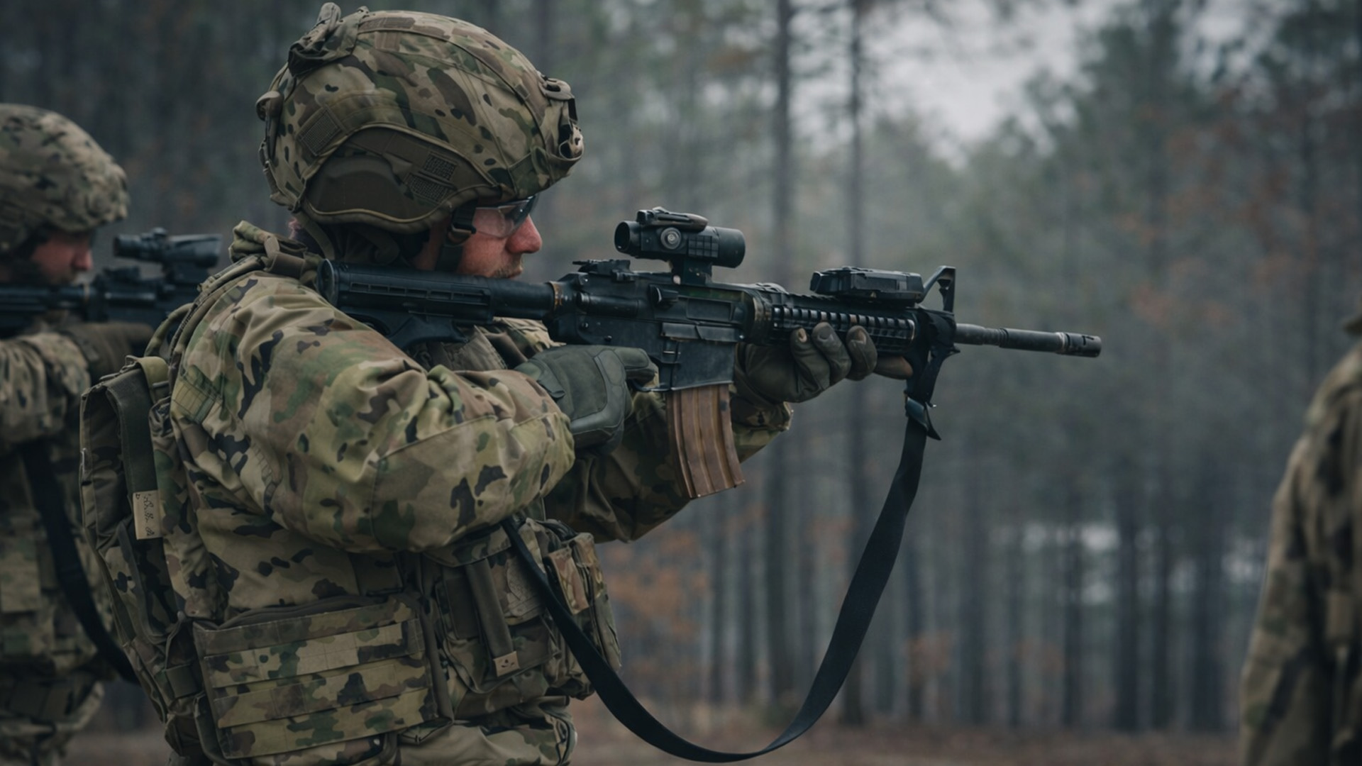 82nd Airborne DIVARTY paratroopers compete in stress shoot