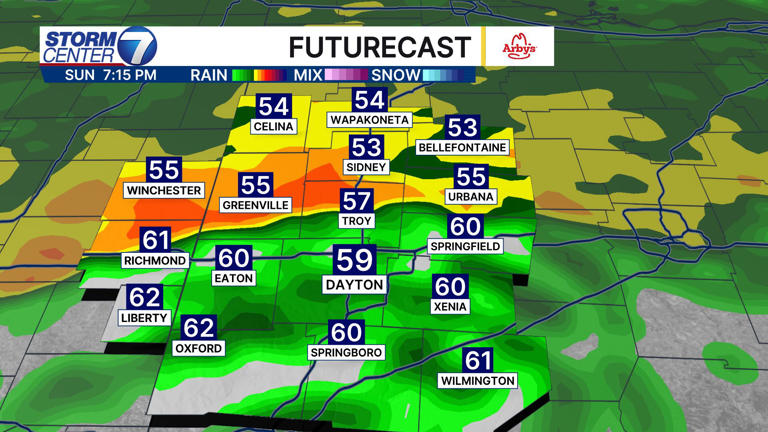 Dry start to the weekend ahead of a strong storm system late Sunday