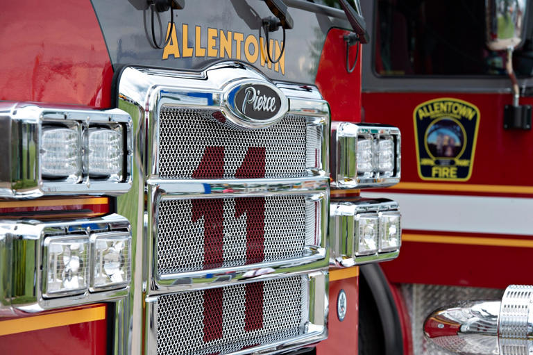 Allentown firefighters responding to fire on city’s East Side