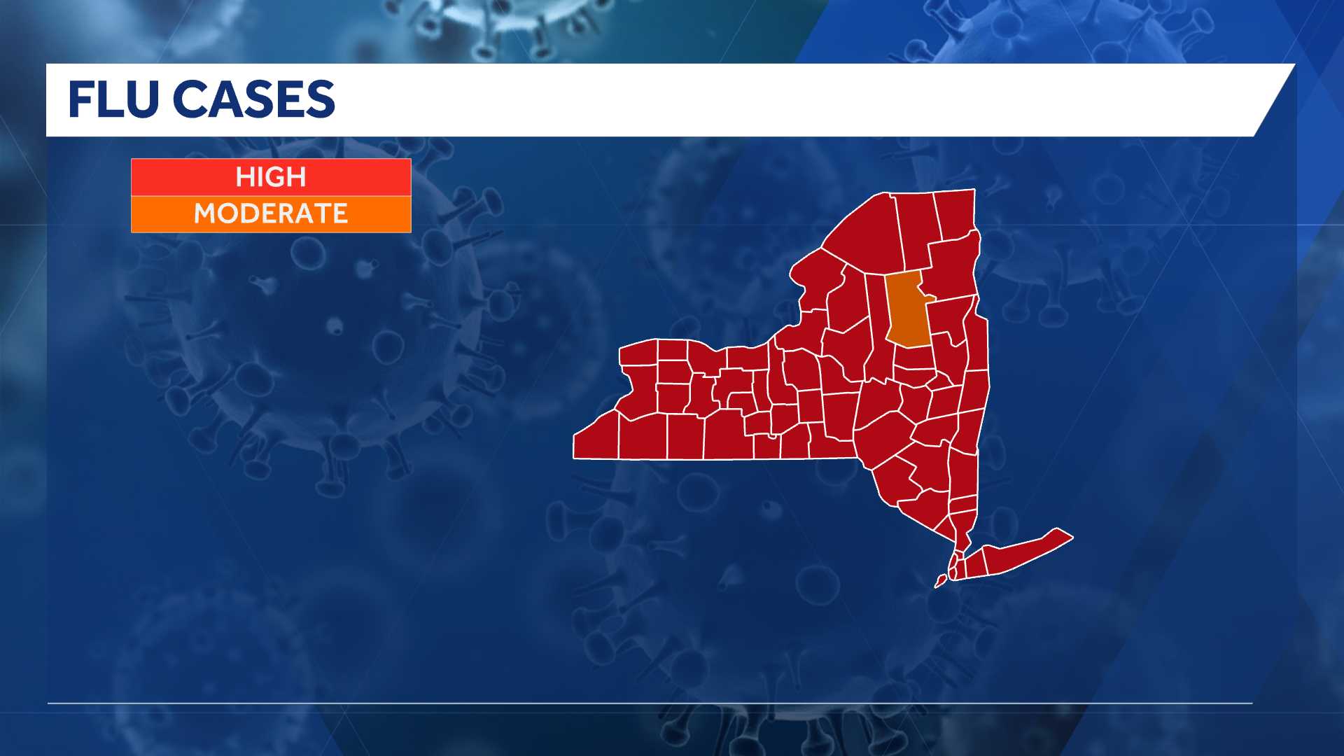 New York sees highest number of flu cases ever reported in a single week