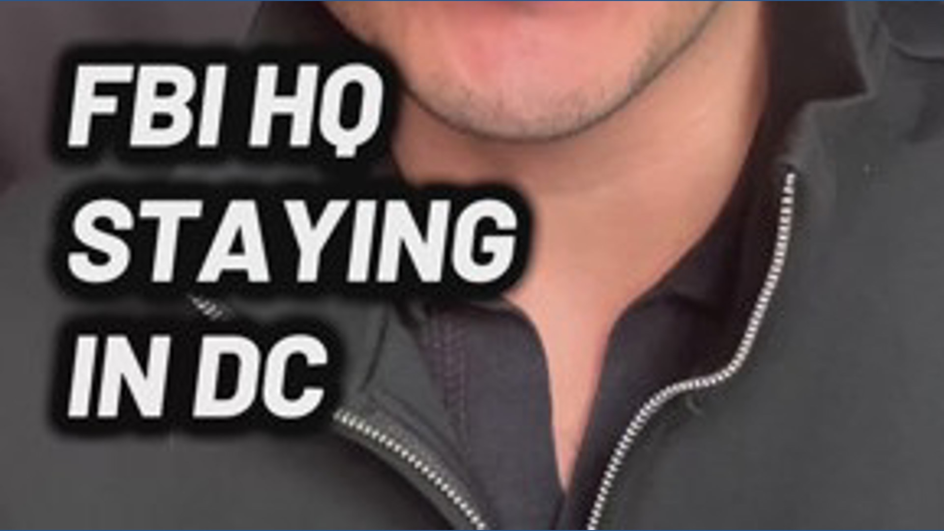 The FBI headquarters is staying in DC