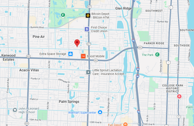 Passenger dies day after crash at Okeechobee Boulevard and Florida Turnpike