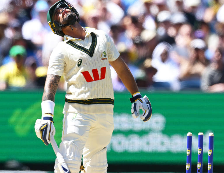 Aussie batters cop career-threatening blows as England pull off ...