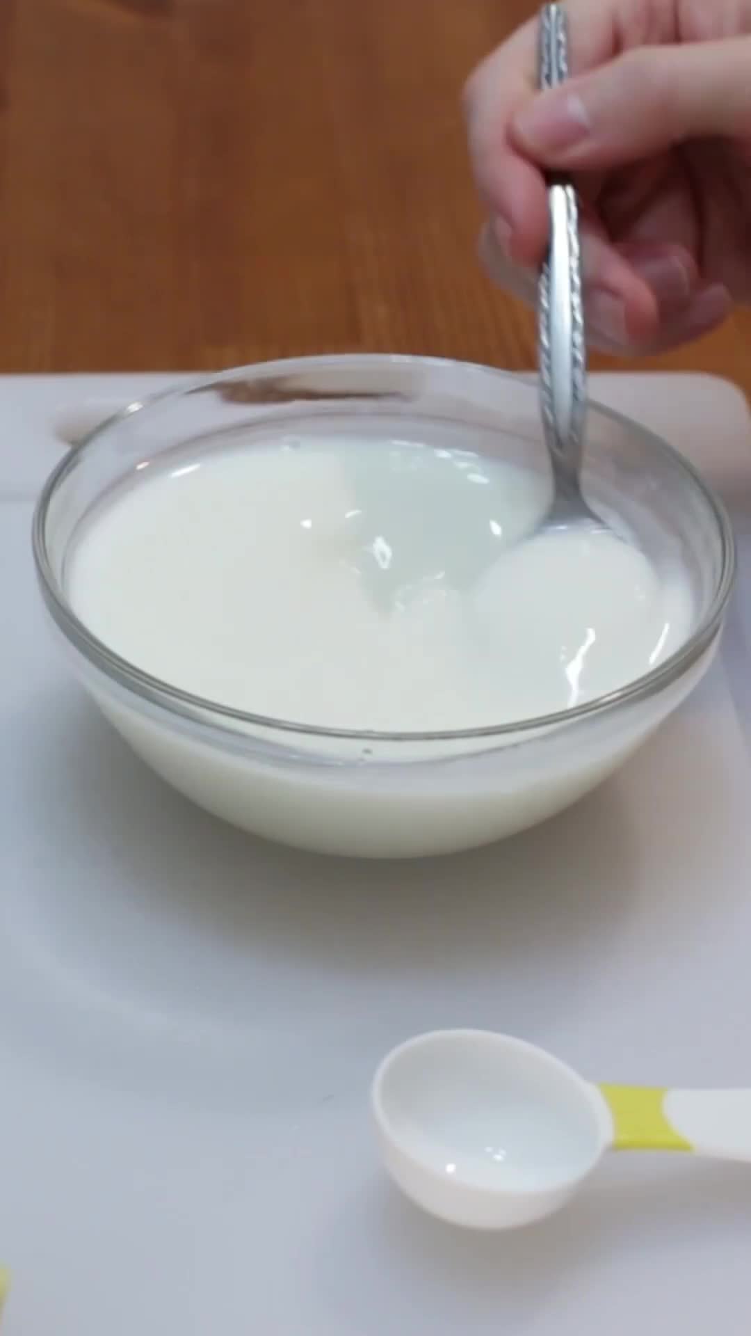 Easy buttermilk substitute recipe #shorts