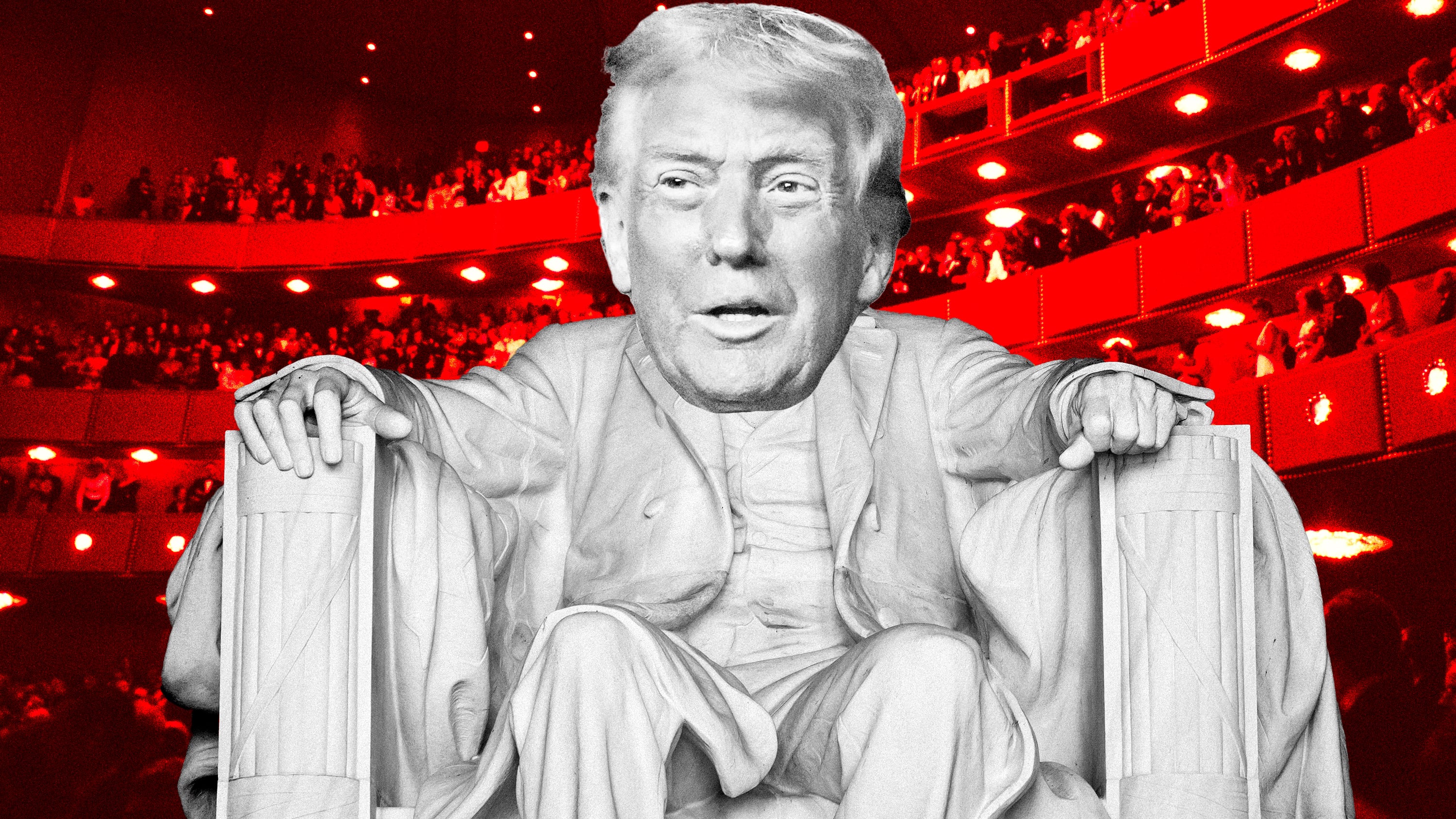 Trump threatens Kennedy Center with a tacky marble makeover