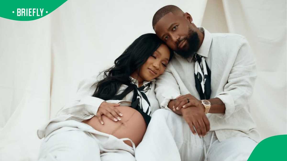 Here's a first look at Cassper Nyovest's newborn daughter