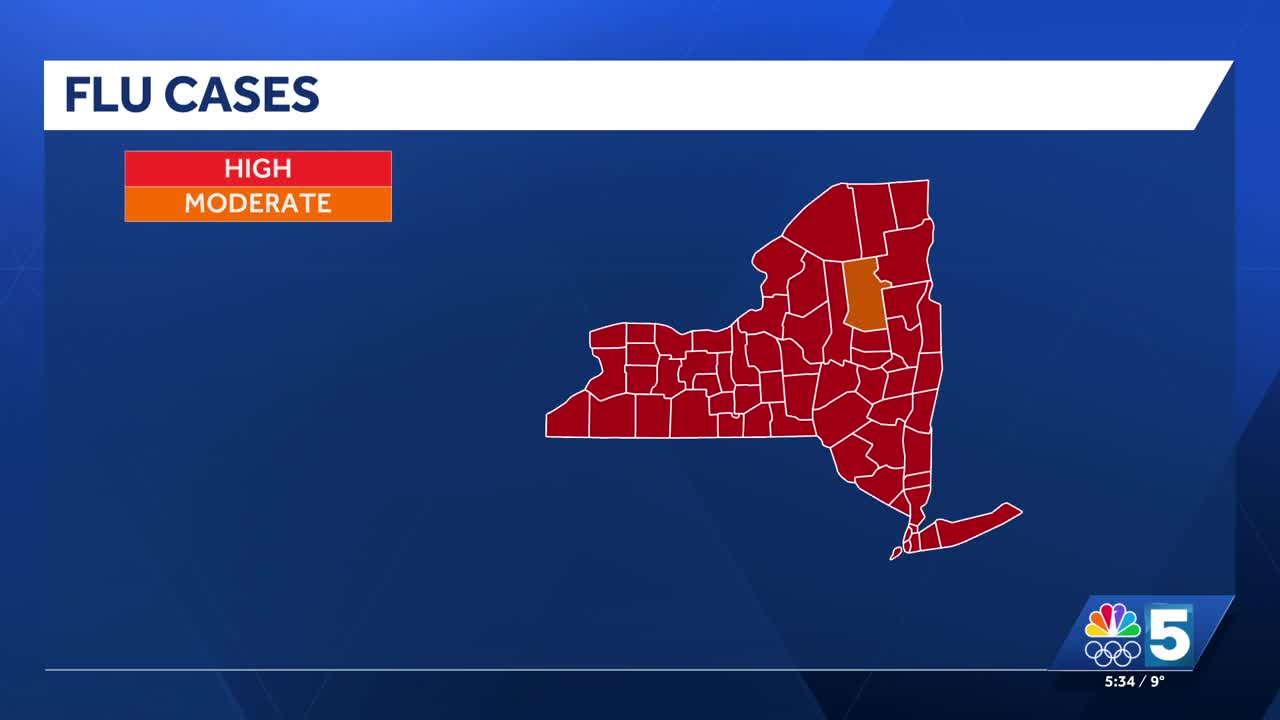 New York sees highest number of flu cases ever reported in a single week