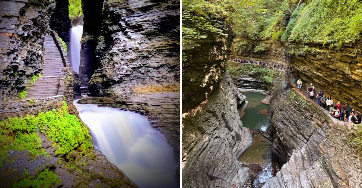Photographic Highlights Of Gorge Landscapes At Watkins Glen State Park ...