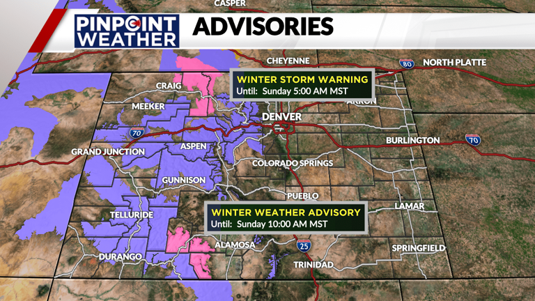 Denver weather: One more mild day before Sunday snow and arctic blast