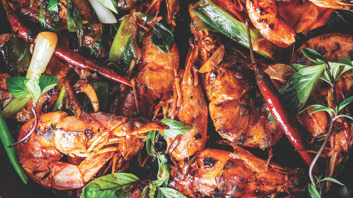 Andrew Zimmern's tôm rim Vietnamese-style caramelized shrimp is a ...