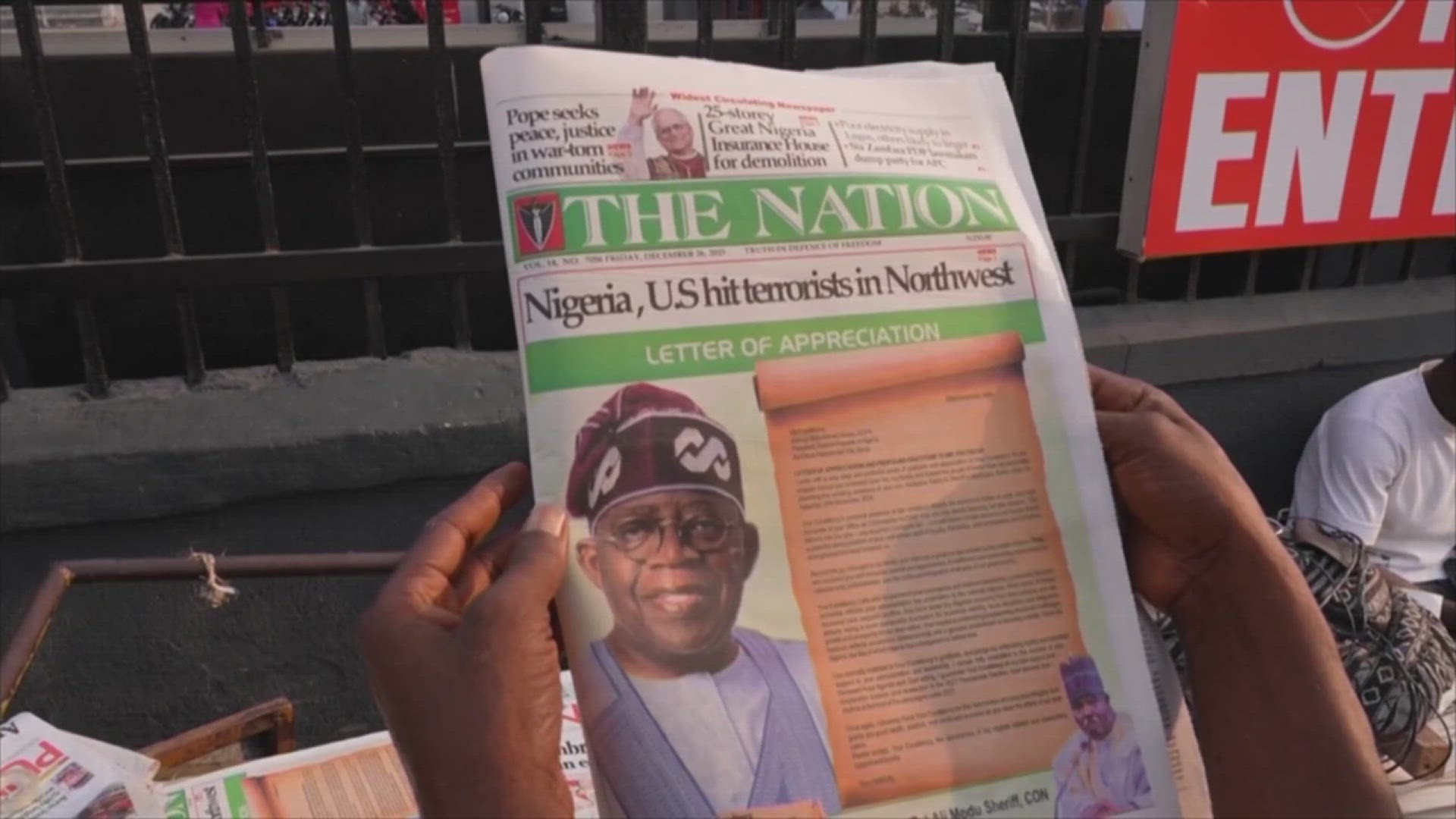 US launches strikes against Islamic State group in Nigeria