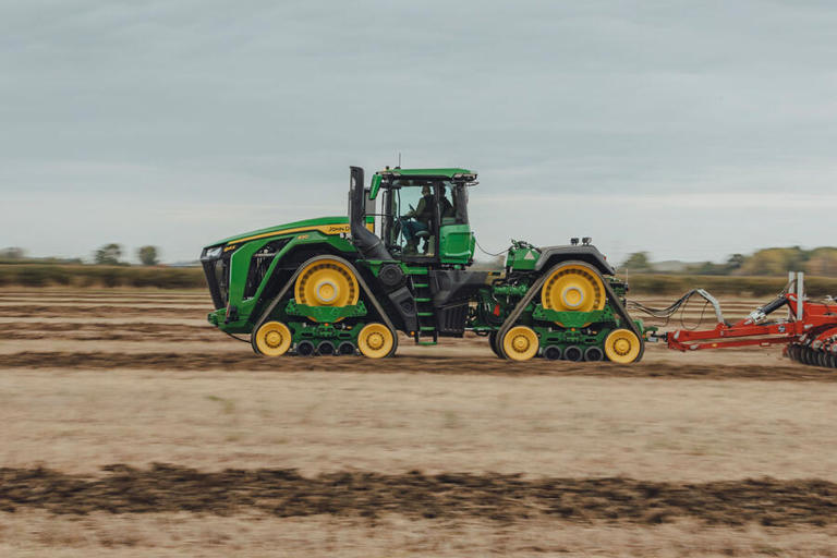 I drove the world's most powerful tractor - it's outstanding in its field