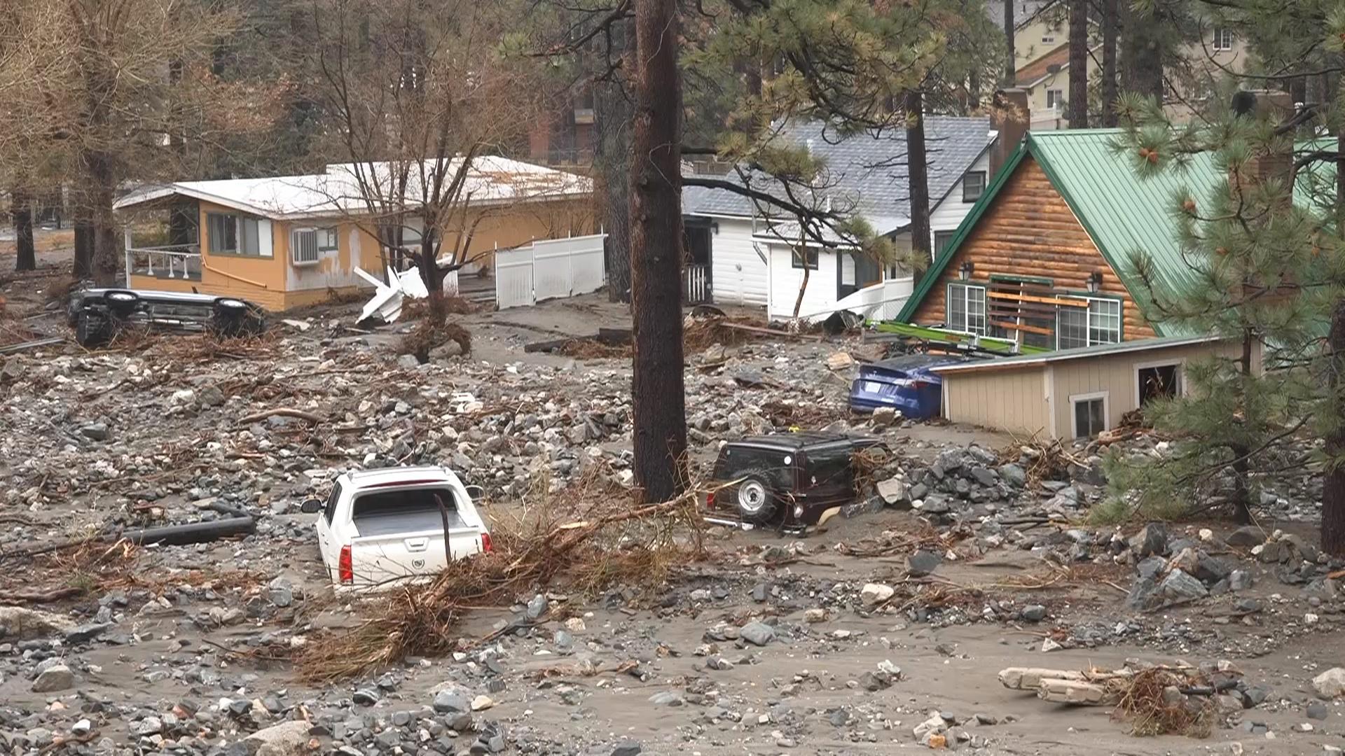 Wrightwood residents dealing with natural disaster after natural ...