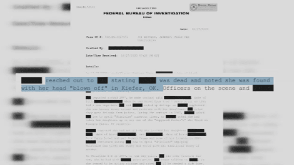 Kiefer reacts to town's mention in Epstein investigation files