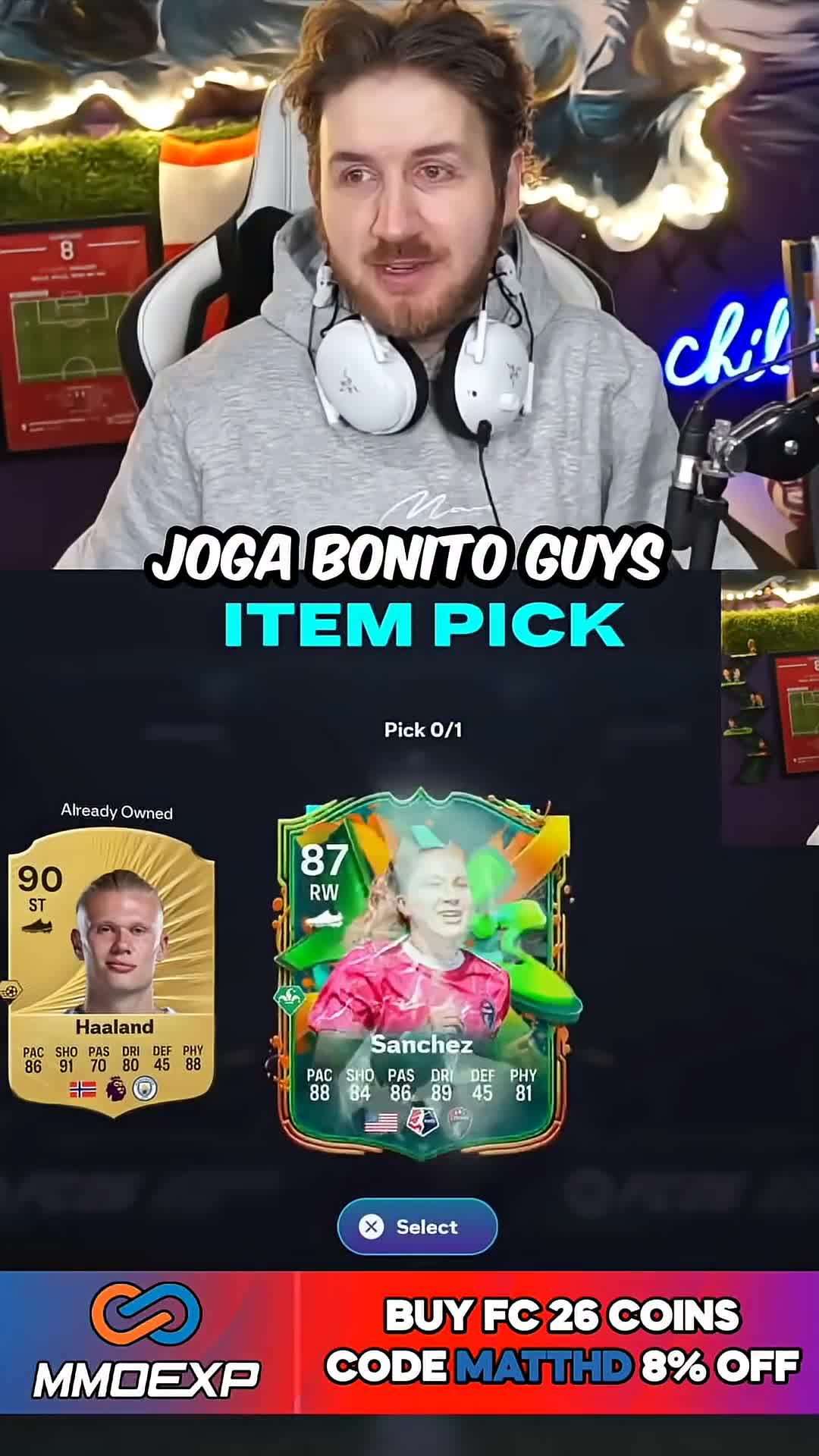 OMG! Insane joga bonito in a player pick! #fc26 #shorts