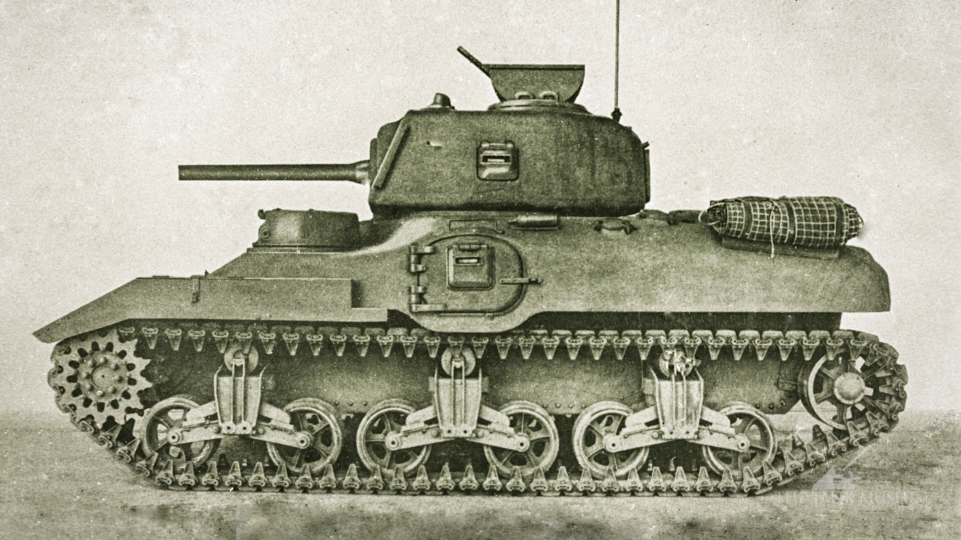 What happens when you give a tank a turret too small for modern guns